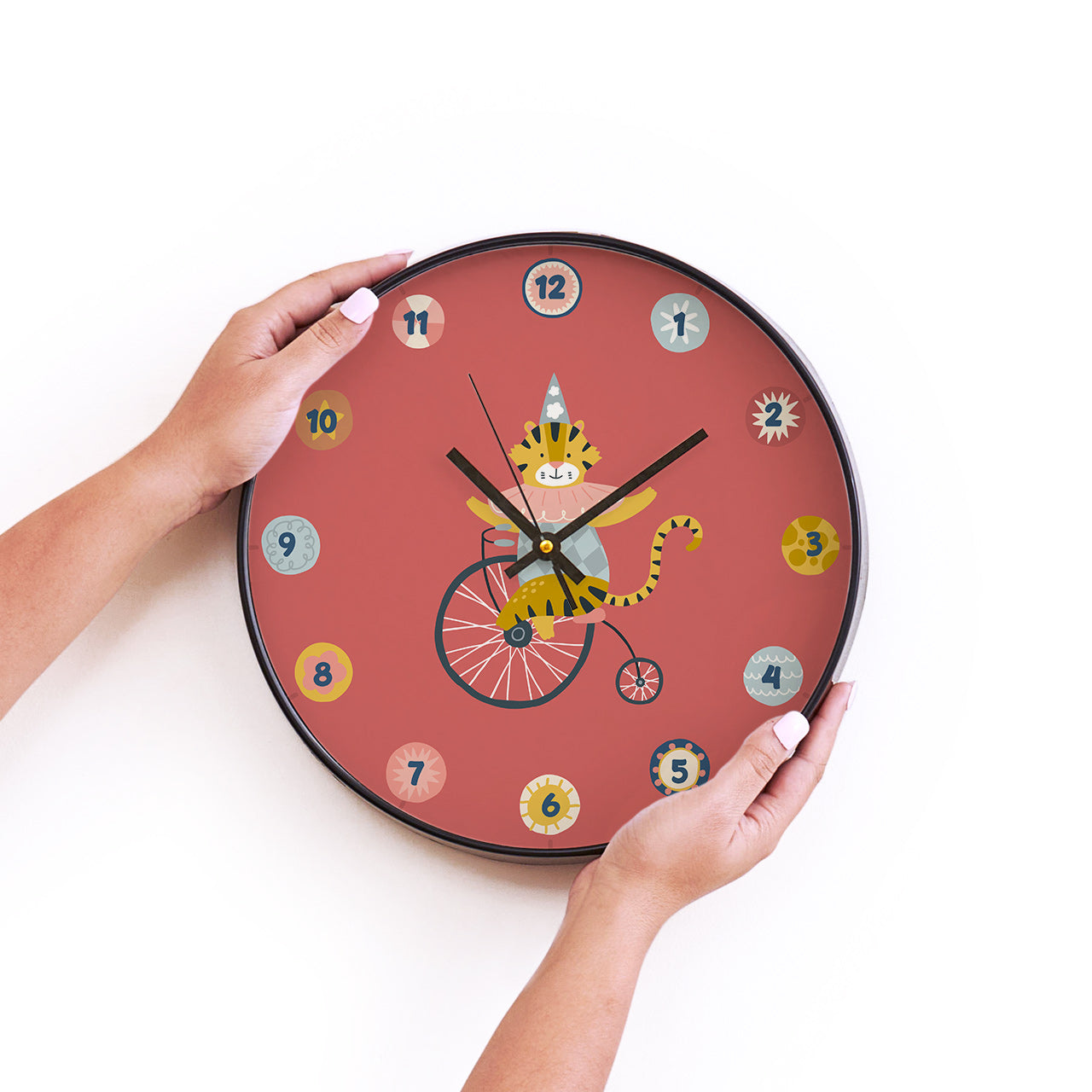 Wall Clock - Animal Circus – Babble Wrap